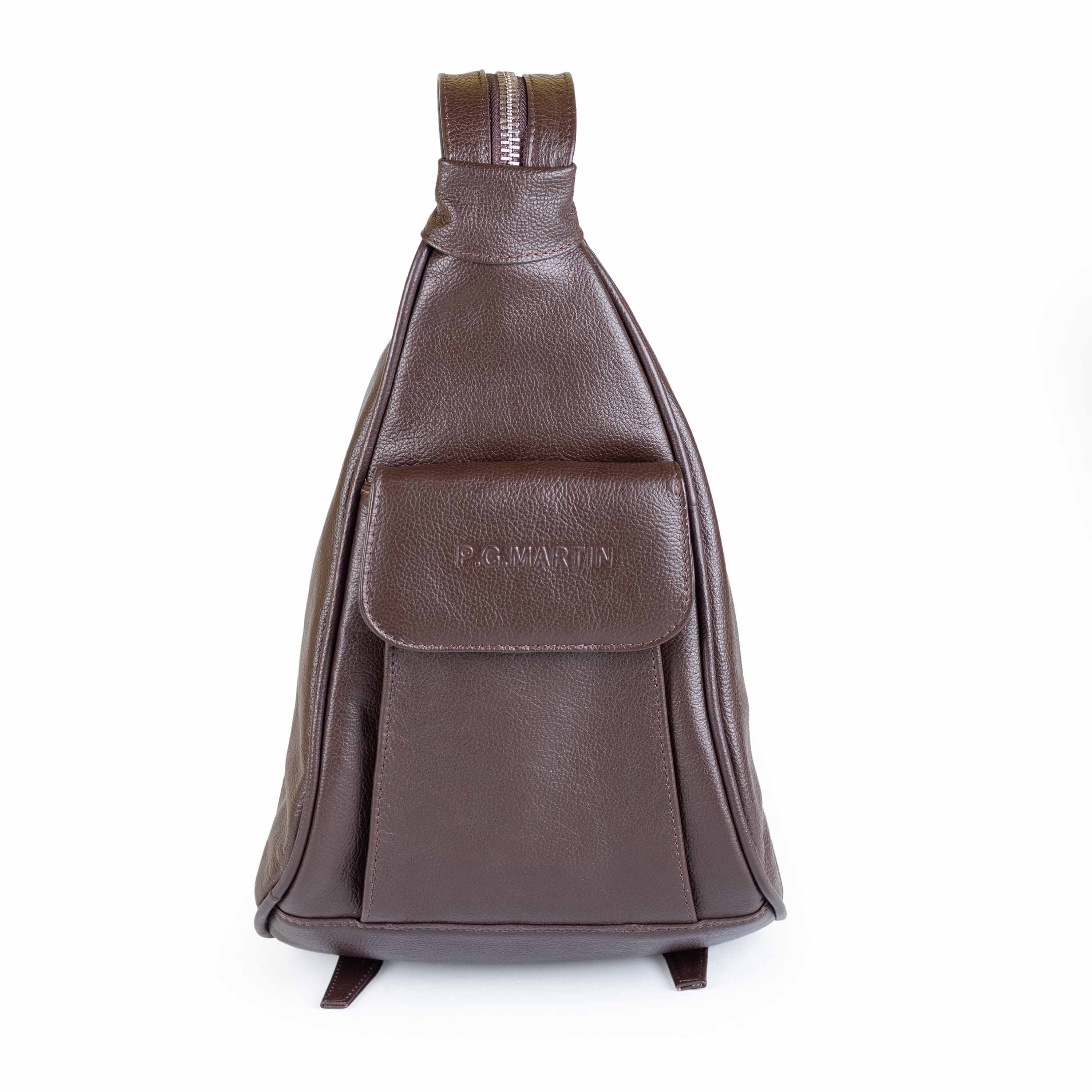 Jenny Backpack Genuine Leather Brown