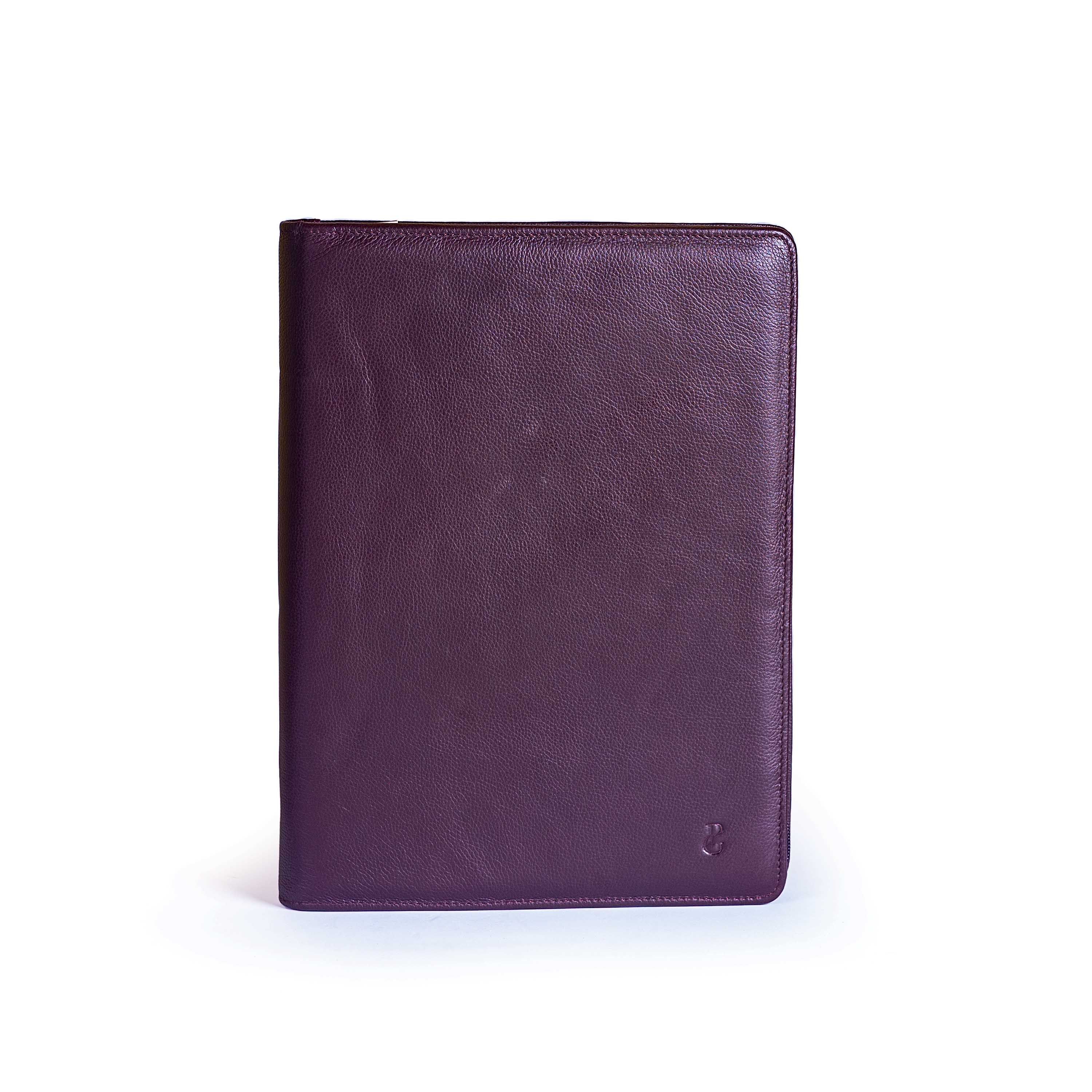 Finley Organizer Case Genuine Leather Brown