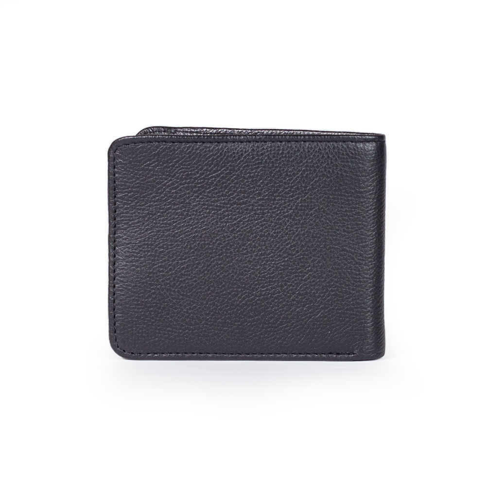 Joel 8'CC Men's Wallet Genuine Leather Black