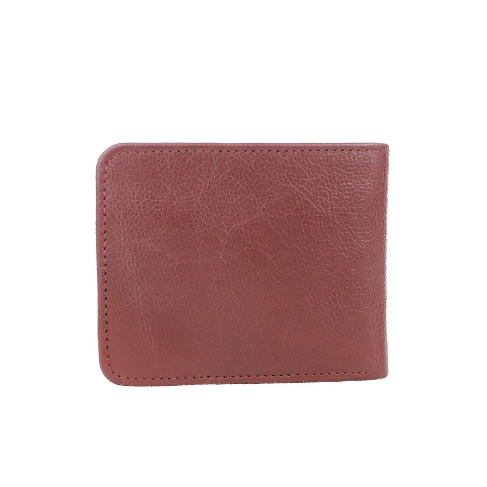 Spectre Men's Wallet Genuine Leather Maroon