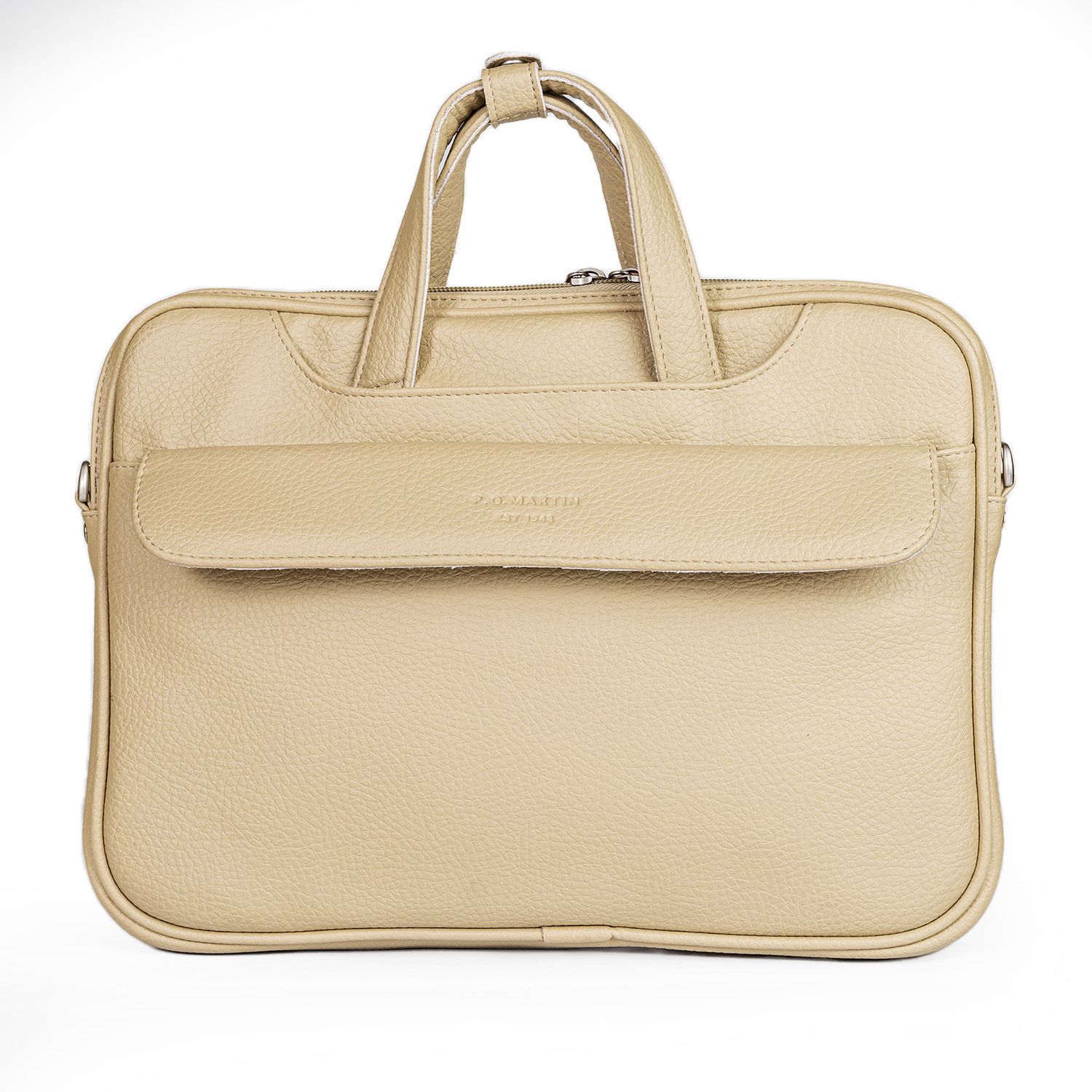 Mark Slim Laptop Carrier Artificial Leather Beige