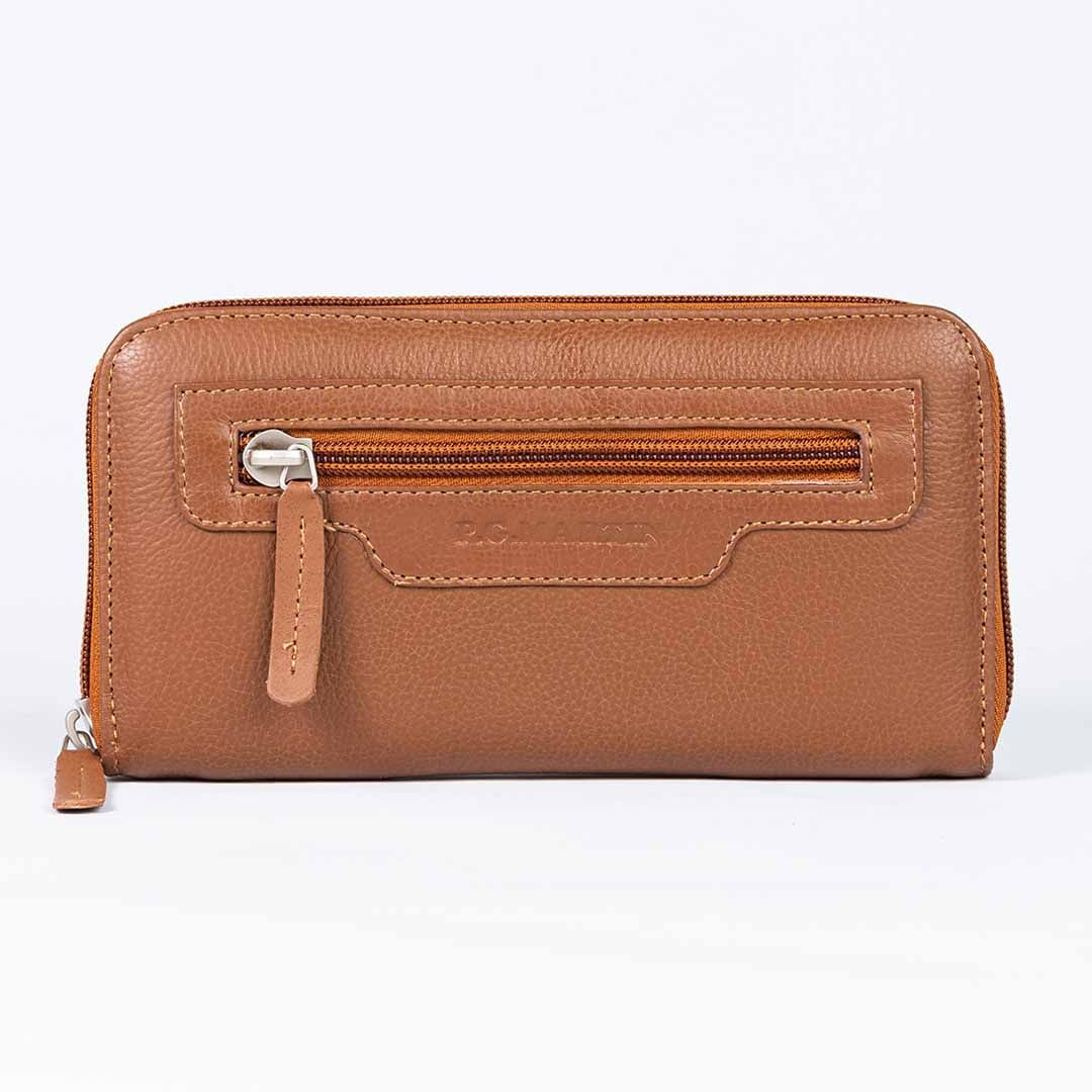 Marry Women's Wallet Genuine Leather Tan