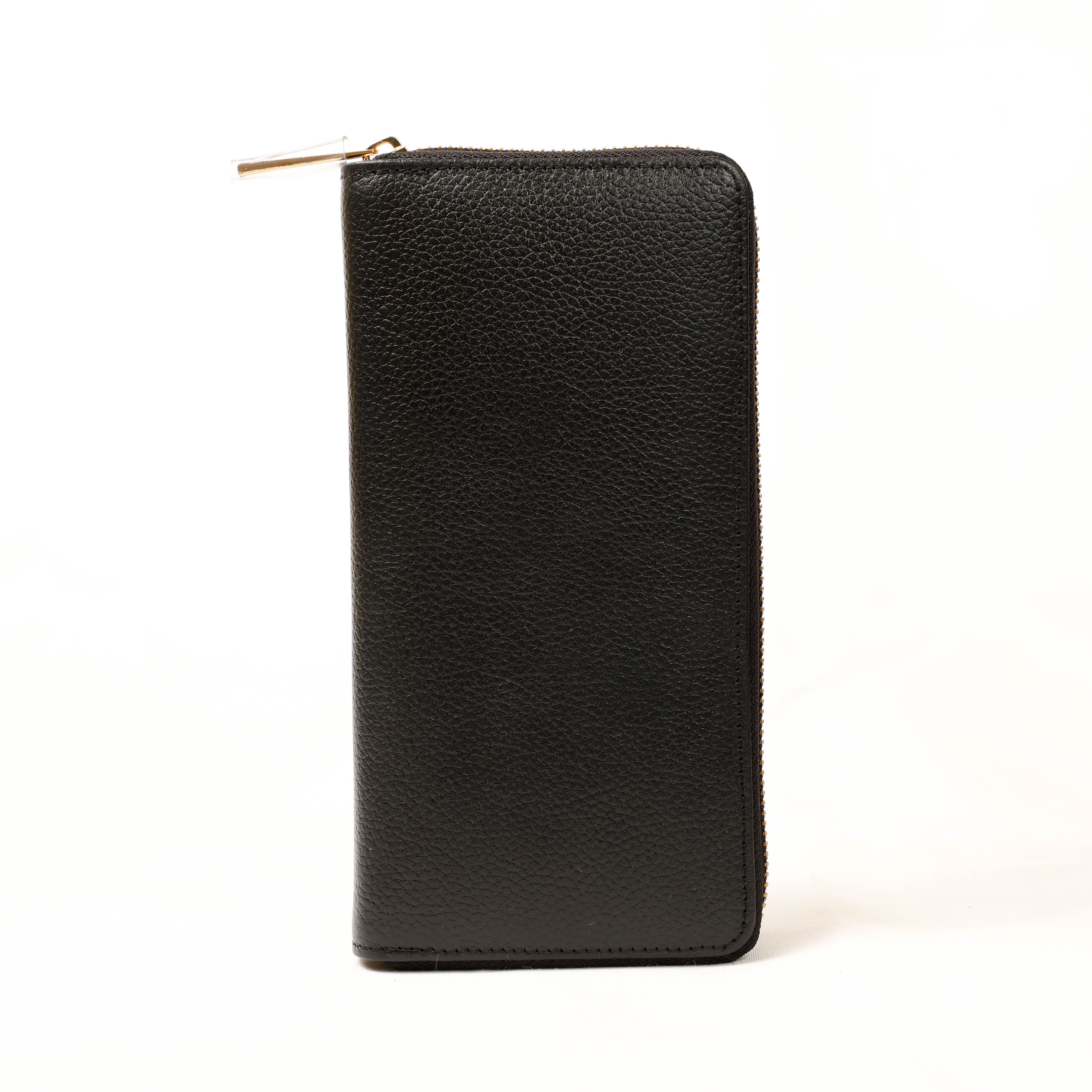 Michelle Women's Wallet Genuine Leather Black