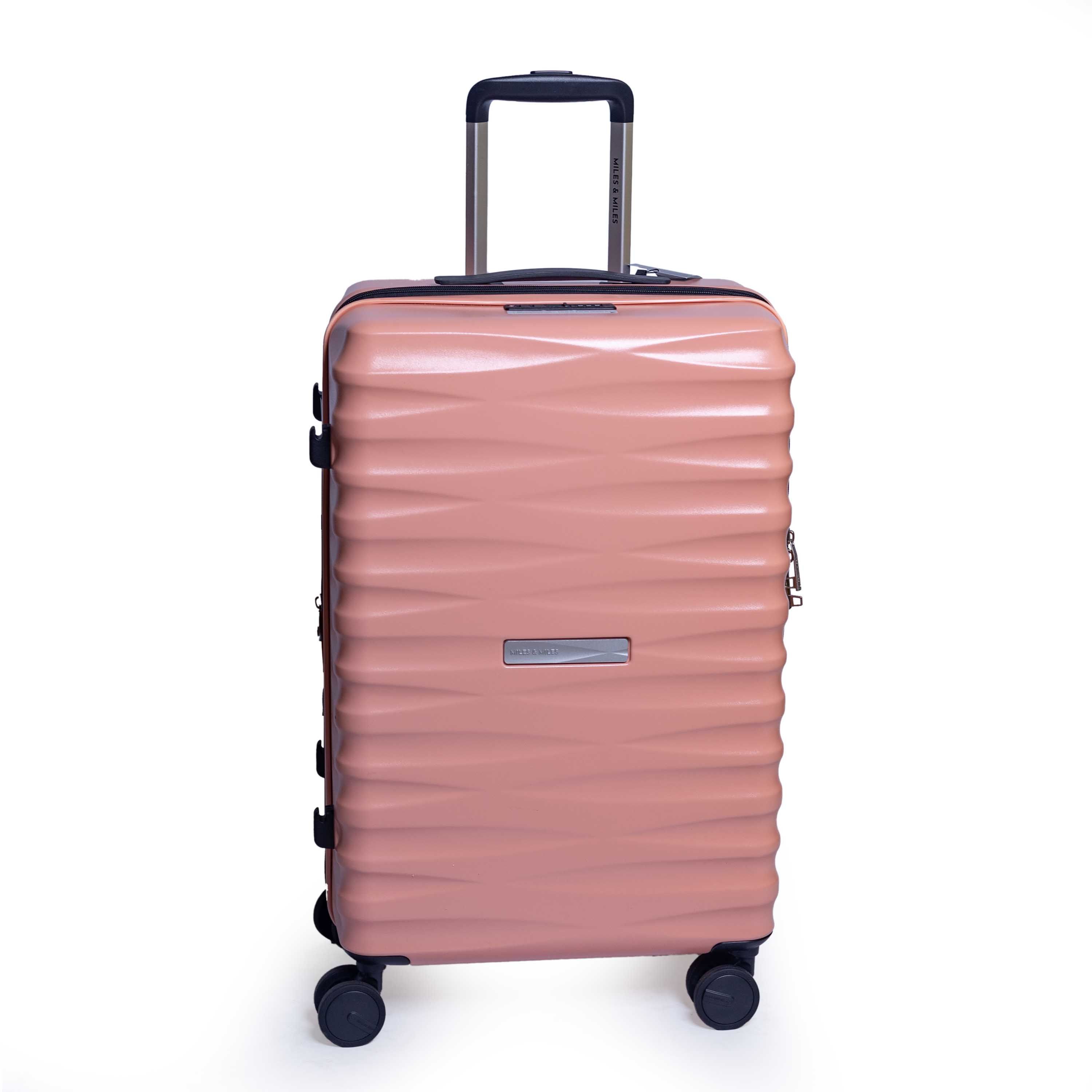 Miles & Miles - Blaze - 20" Suitcase Polycarbonate Peach