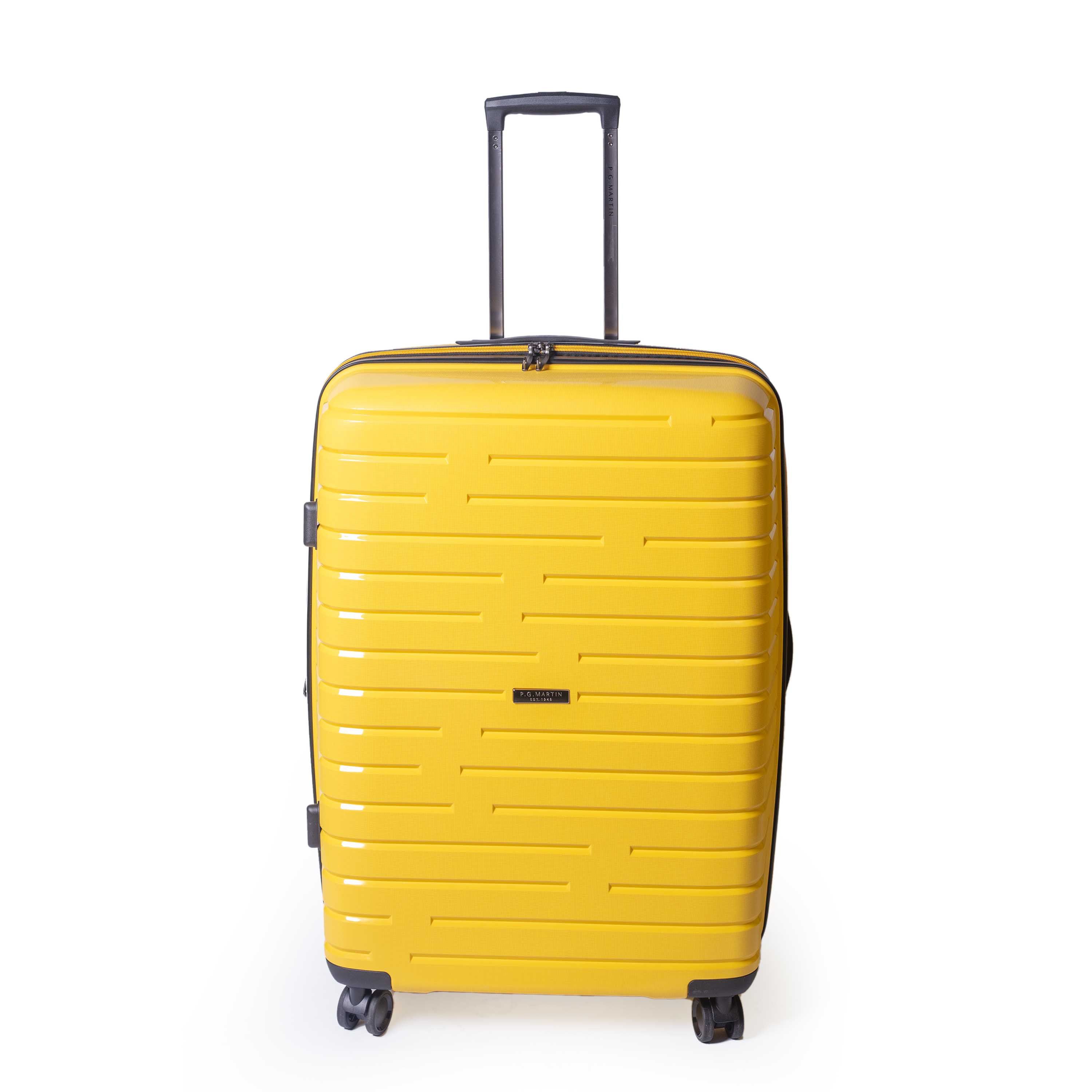 P. G. Martin - Spinner - 24" Suitcase Polypropylene Yellow